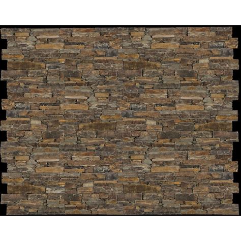 Satori 474 Sq Ft Rustic Creek Slate Cobble Stone Veneer 1001 0333 0 At