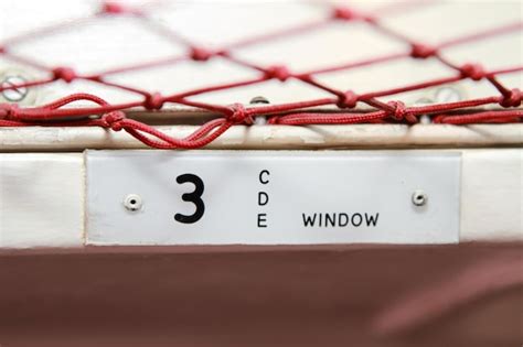 Premium Photo Airline Seat Labels On Vintage Passenger Plane