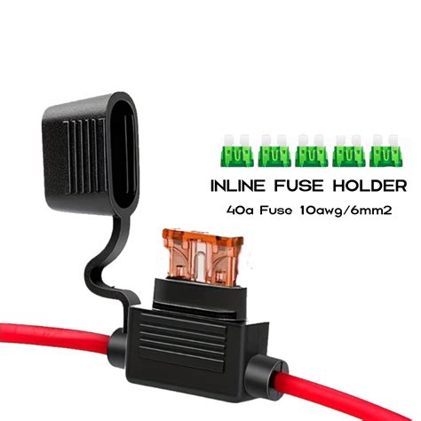 Inline Fuse 10awg For Blade Fuse Atc Ultimate Electrical Safety For