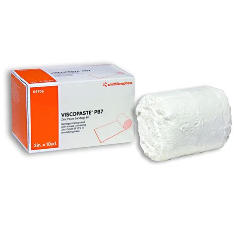 Viscopaste® Pb7 Zinc Impregnated Dressing 3 Inch X 10 Yard