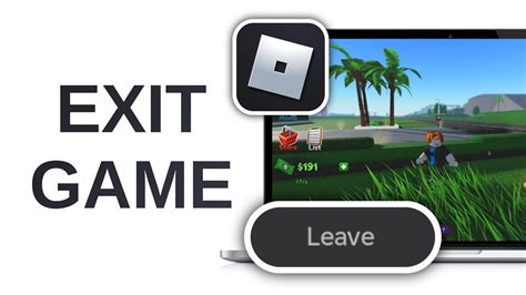 How To Exit A Game On Roblox Youtube