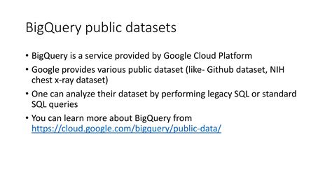 Gcp Github Bigquery Ppt