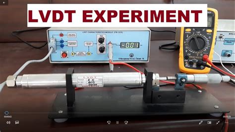 LVDT Experiment Procedure YouTube