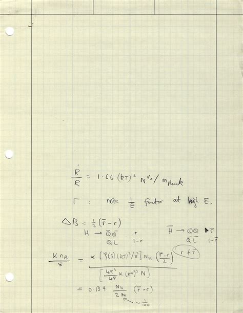 1978 Almost The Inflationary Universe…—stephen Wolfram Scrapbook