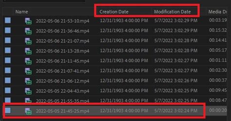 Asset Creation Date And Modification Date From Os Adobe Product