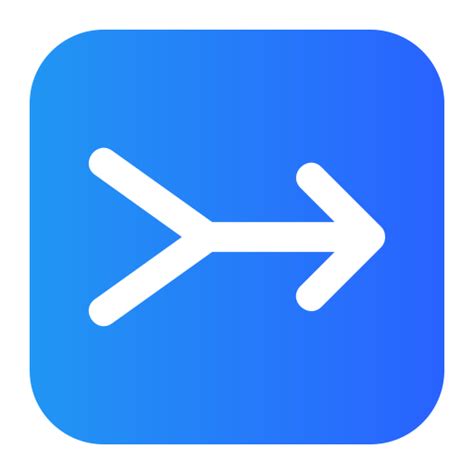 Merge Generic Gradient Fill Icon