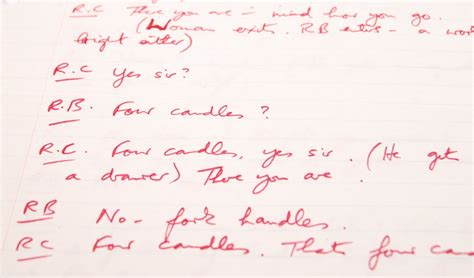 Original ‘fork Handles Script Up For Auction The Two Ronnies Appreciation Society