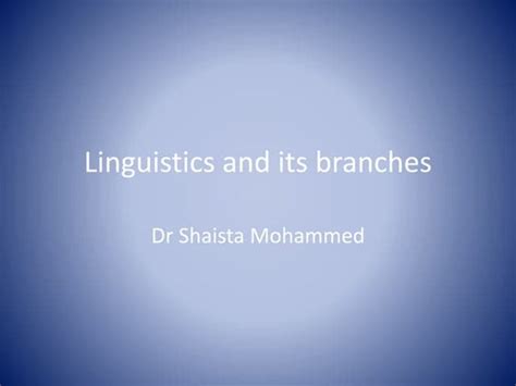 Micro And Macro Linguistics Pptx