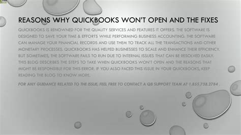 PPT A Quick Way To Resolve QuickBooks Wont Open Issue PowerPoint Presentation ID