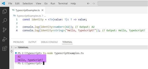 how to use generic arrow functions in typescript
