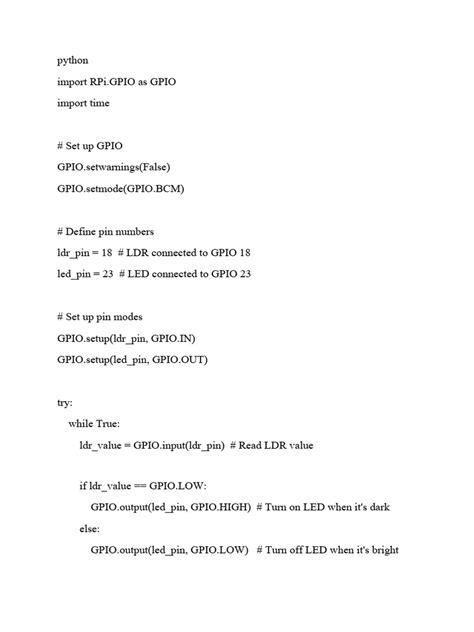 Python Pgm Led Light Pdf