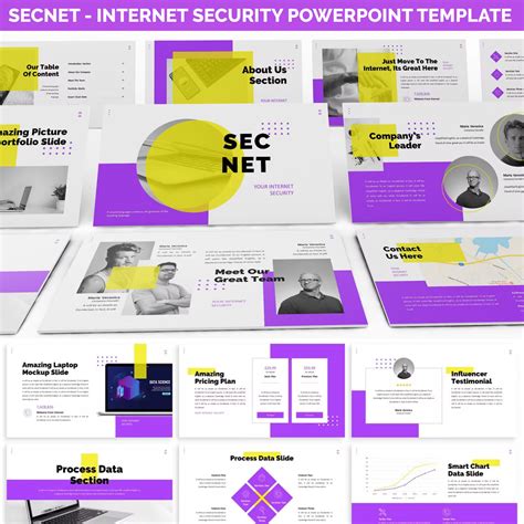 Free Cyber Security Powerpoint Template Masterbundles