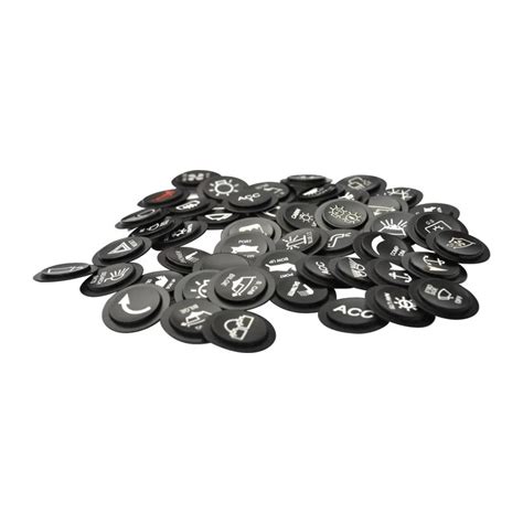 Keypad Button Inserts Xtra Motorsport