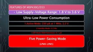 OVERVIEW OF MSP G PPTX Computer Peripherals Computing