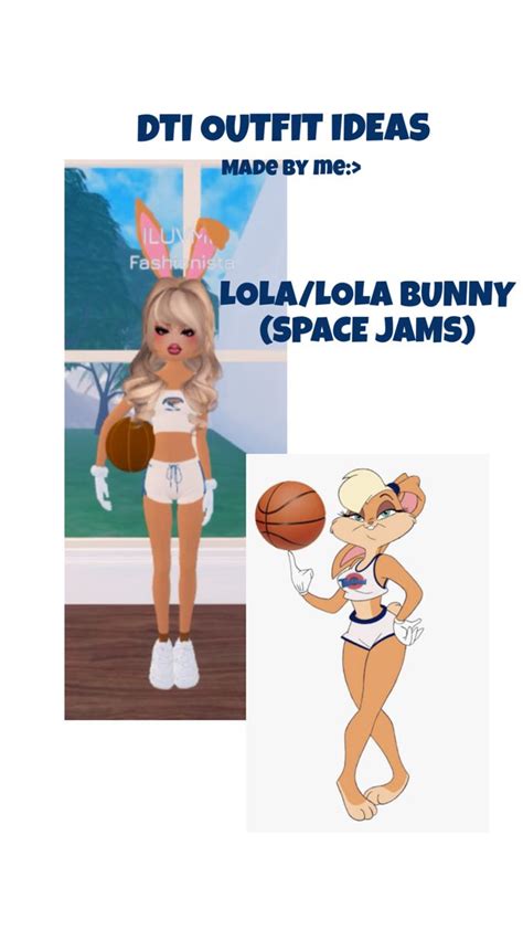 Lolalola Bunny From Space Jam Dti Outfit Idea More In My Profile