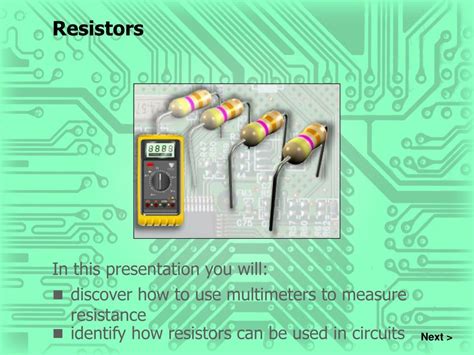 Ppt Resistors Powerpoint Presentation Free Download Id 5899262