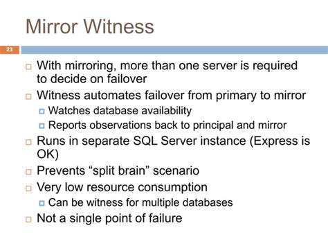 sql server high availability and disaster recovery pptx databases