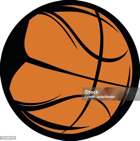 Dessin Animé Icône De Basketball Vecteurs Libres De Droits Et Plus D