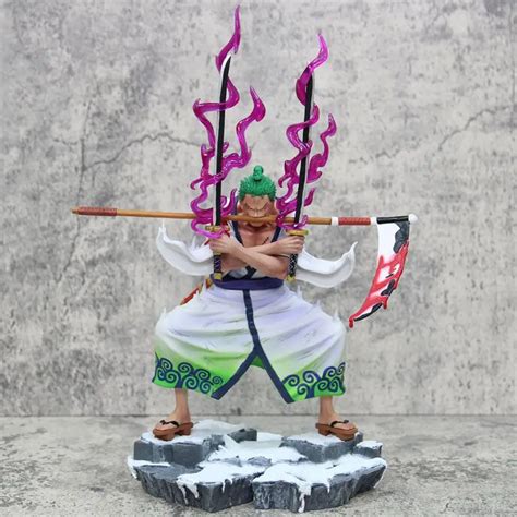 One Piece Figures 31cm Roronoa Zoro Wano Arc Anime Action Figure One Piece Store