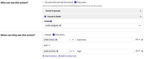 Record Action Security Appian Records