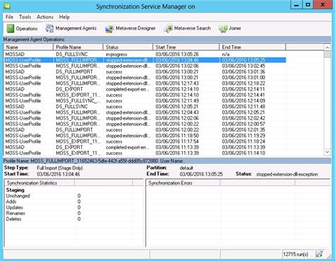 Forefront Identity Manager User Profile Sync Error Spxposed