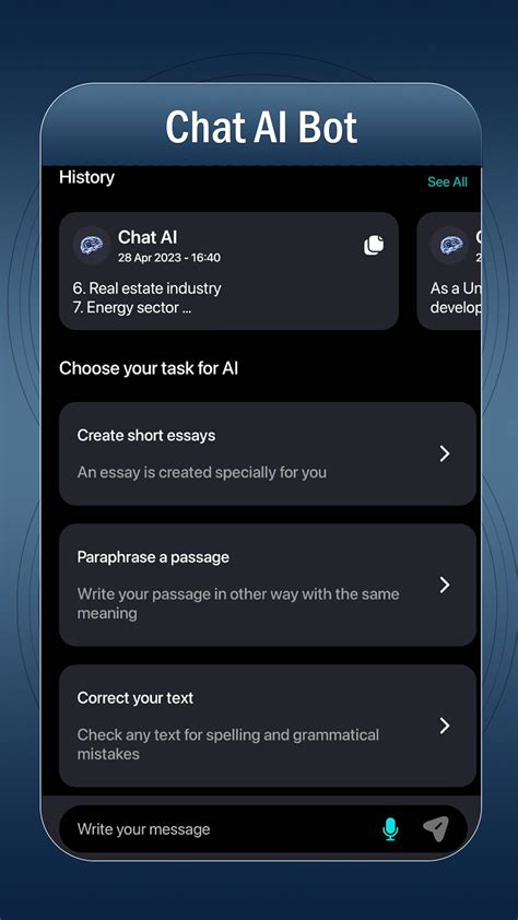 chat ai bot chatbot gp ai assistant ask ai appstore for android