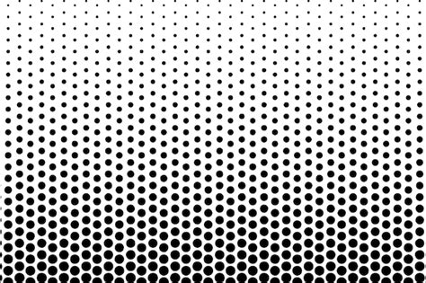 Premium Vector Vertical Gradient Halftone Dots Background Pop Art Template Texture Vector