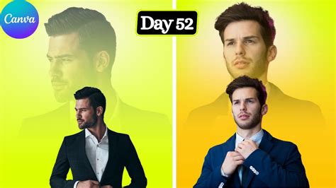 How To Make This Image In Canva Within 5 Mins Canva Tutorial Fade Image With Gradient Bg