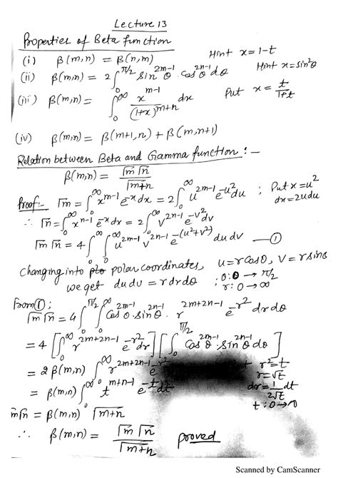 Lecture 13 Multi Variable Calculus Scanned By Camscanner Scanned By