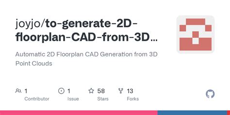 to generate 2d floorplan cad from 3d point clouds bin ifcconvert at