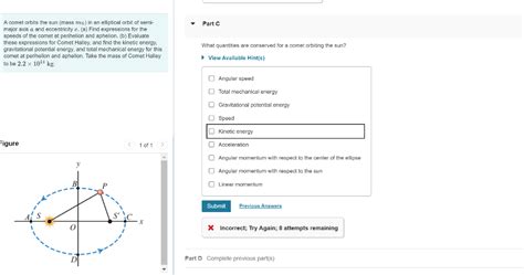 Solved X Incorrect Try Again 8 Attempts Remaining Part D