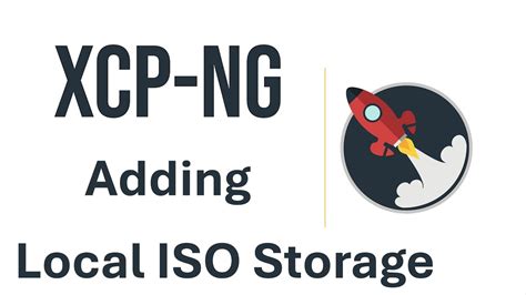 How To Upload A Iso To Local Xcp Ng Youtube