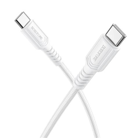 F 05 Borofone Cable Bx116 Certain Type C To Type C Pd 60w 3a 1