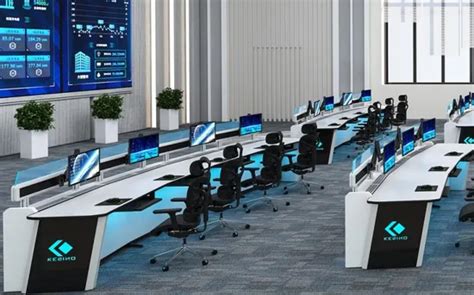Digital Operation Led Light Control Room Console Traffic Center Command Consoles Monitoring