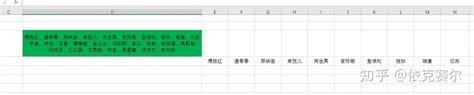 在excel中自定义分裂函数，实现信息的快速拆分。 知乎