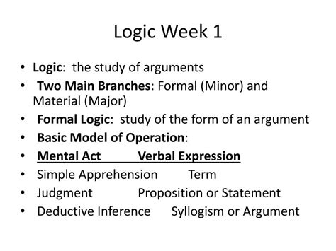 ppt logic powerpoint presentation free download id 2217810
