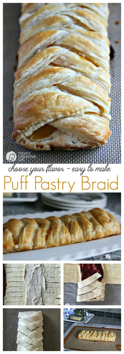 Puff Pastry Braid Fruit Filled Todays Creative Life