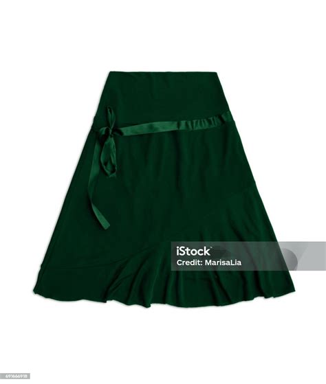 흰색 배경에 고립 된 새틴 리본 녹색 소프트 한 모양 스커트 0명에 대한 스톡 사진 및 기타 이미지 0명 공단 긴 Istock