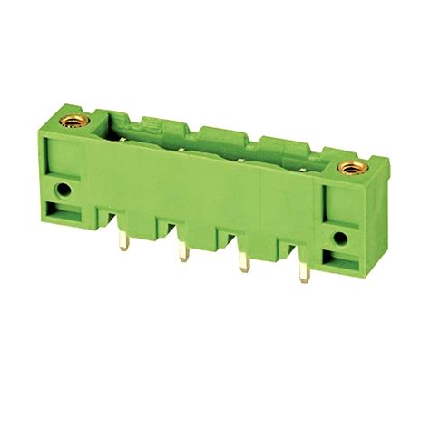 7 5 Mm Pitch Printed Circuit Board Pcb Terminal Block Vertical Header With Screw Locks 10