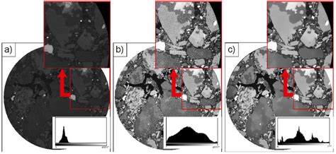 Example Of Pre Processing A Original Micro Ct Image B Pre Processed Download Scientific