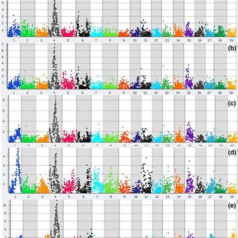 Miscanthus Flowering Time Quantitative Trait Loci Mapping Plots Are