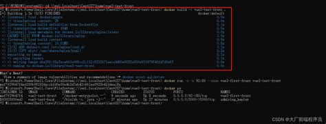 手把手教你使用docker部署vuespringboot项目（详细版） Csdn博客