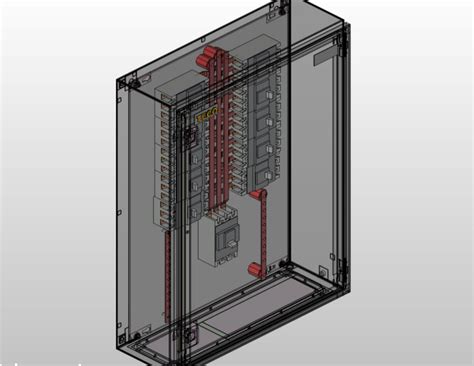 Typical Abb Smdb Panel Incomer Up To 100a Outgoing 10x Up To 100a