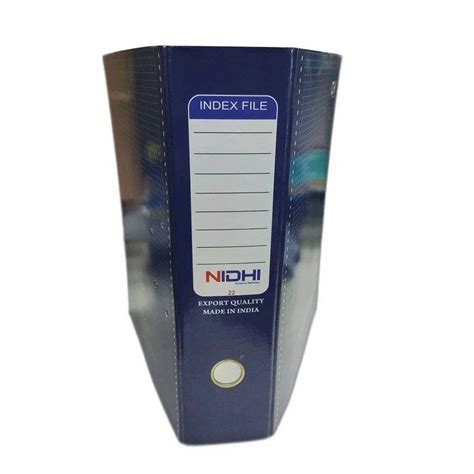 Cardboard Paper Multicolor Laminated Index File For Office Paper Size