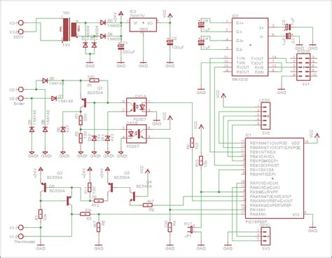 Opentherm Line Schematic Schema Digital