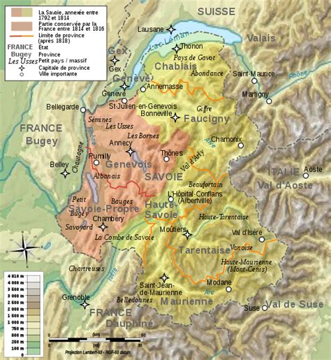 File Savoie 1814 Fr Svg Wikimedia Commons France Map Historical