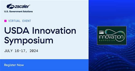 Zscaler Public Sector On Linkedin Join Us At The Usda Innovation Symposium Virtual Event Learn