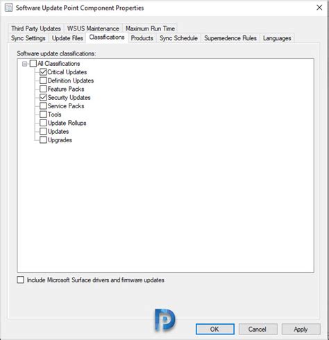 Install SCCM Software Update Point Role ConfigMgr SUP