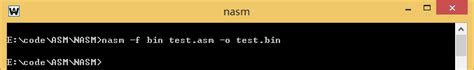 【asm基础】使用nasm进行汇编（基础）nasm汇编 Csdn博客