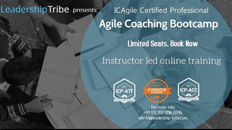 Agile Coach Bootcamp ICP ATF ICP ACC Virtual Classes September Tickets By Leadership